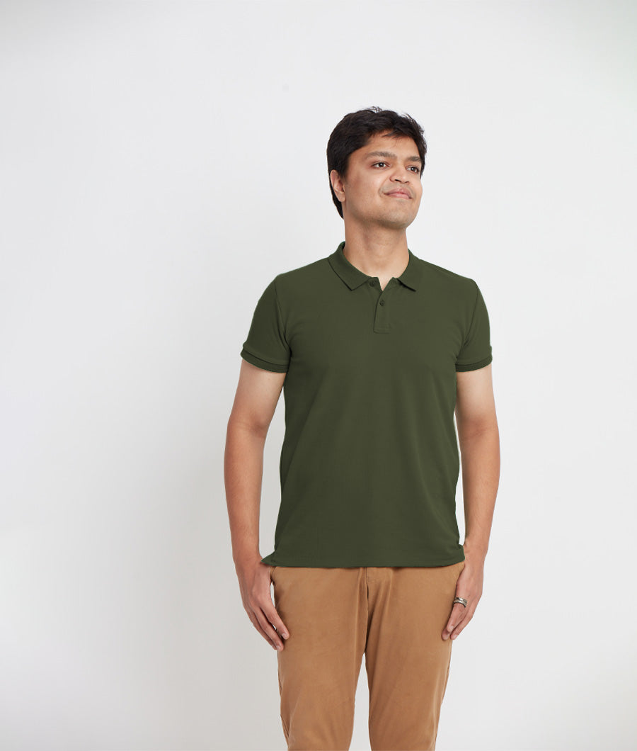 Buy Custom Tailored Men‚Äôs Polo T-shirts with Collar Online| Hungover